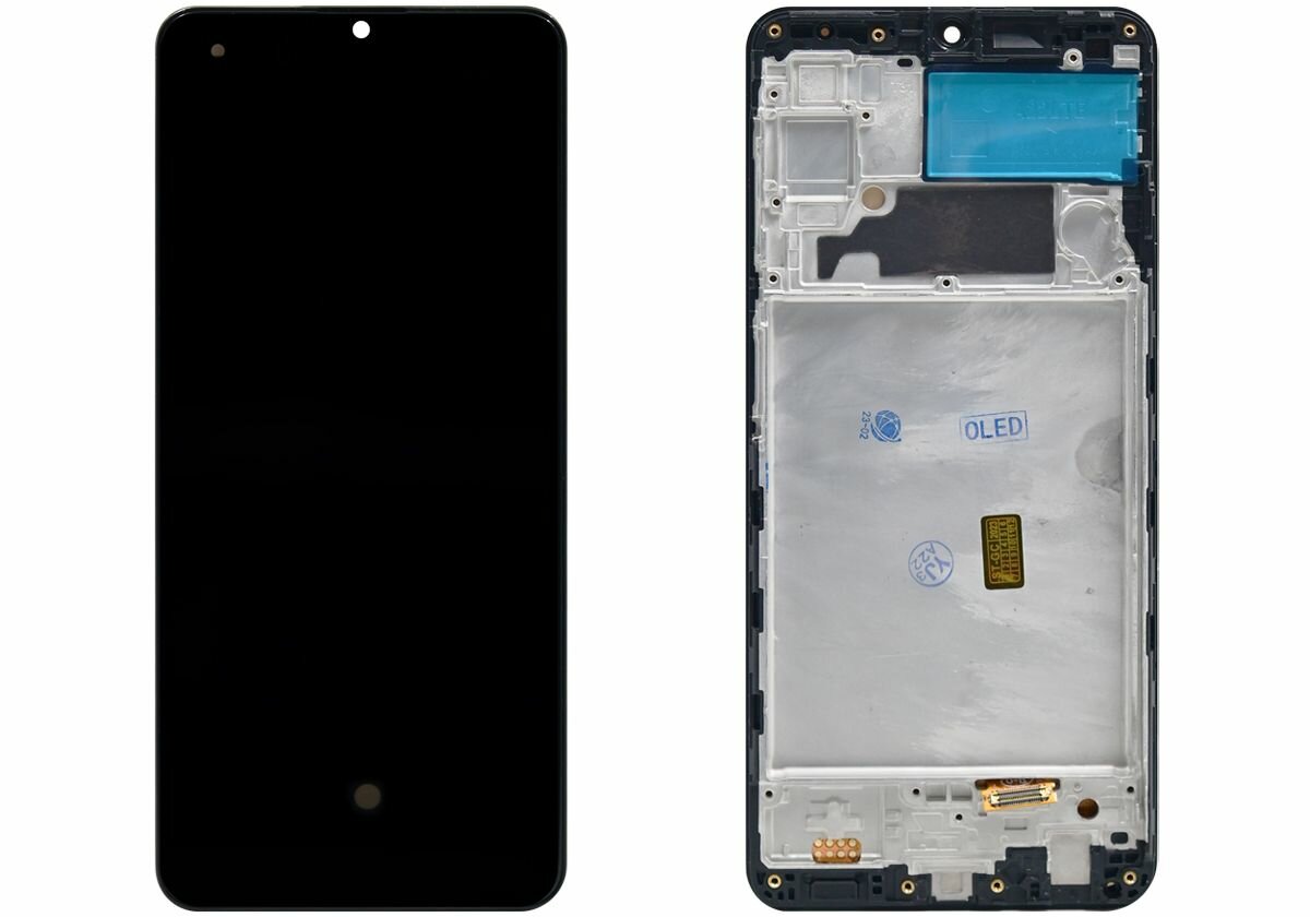 Дисплей для Samsung A22 4G (A225) в рамке OLED