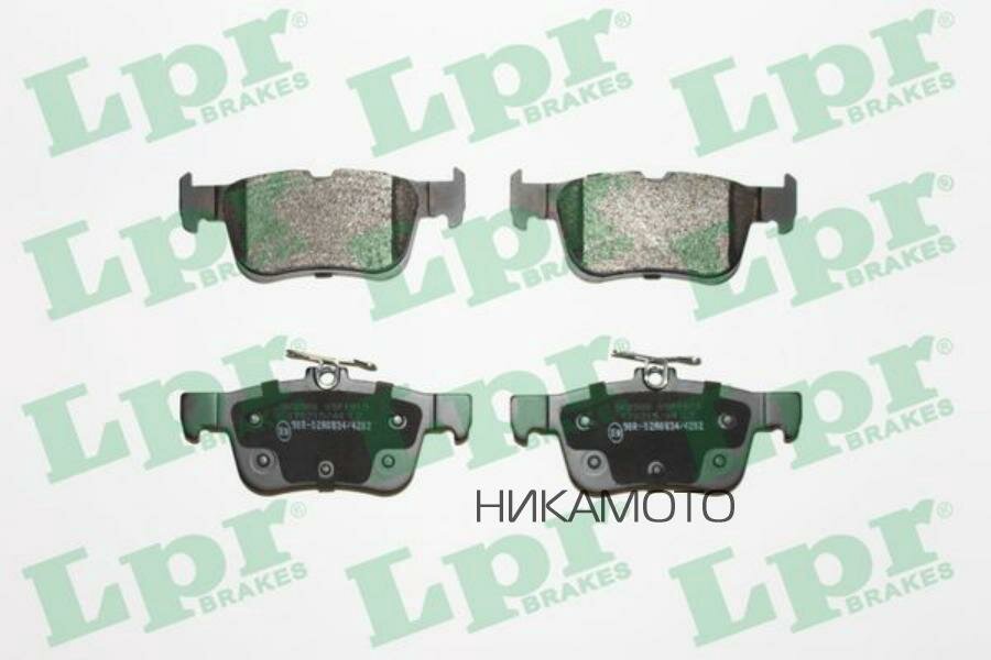 LPR 05P1915 Колодки тормозные FORD KUGA/MONDEO/GALAXY/S-MAX 14- задние