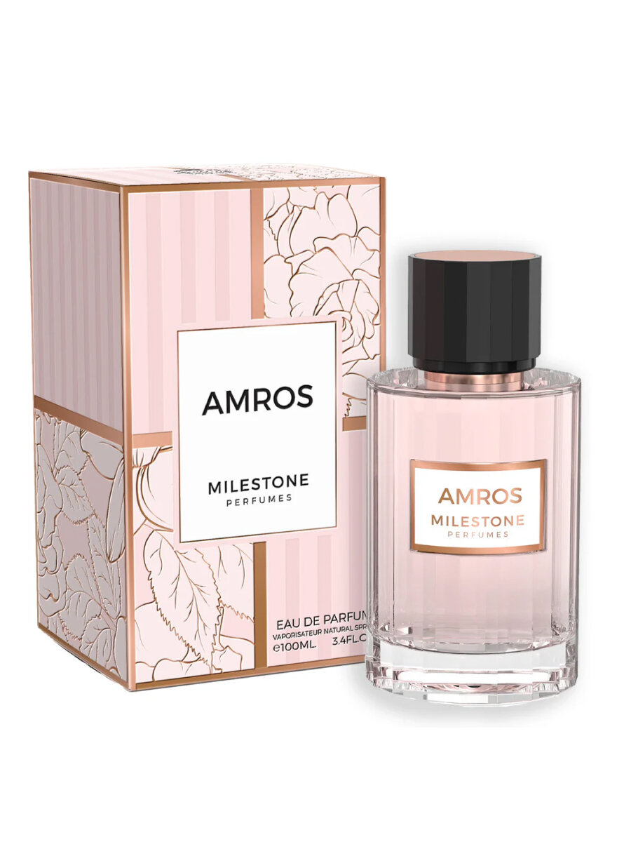 Milestone Парфюмерная вода унисекс Amros 100 мл, цветочные ноты
