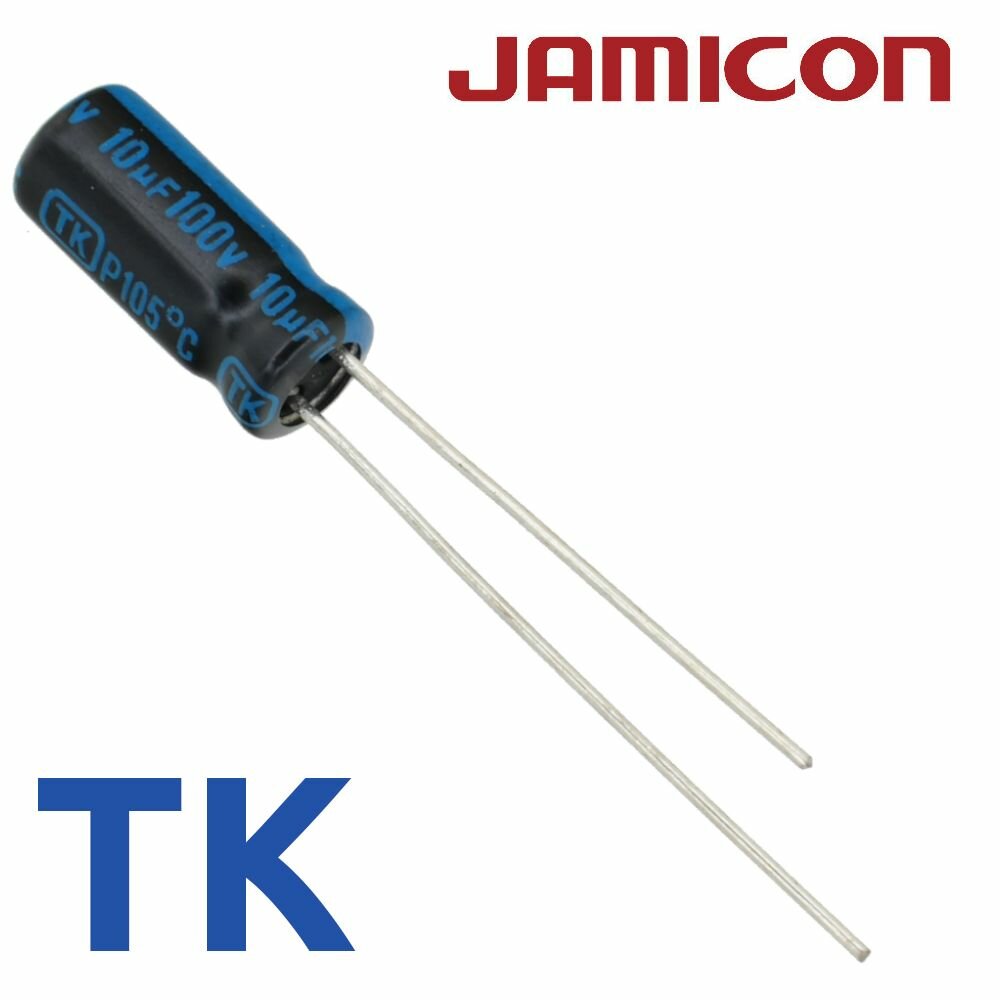 10мкФ 100В / TK / 5x11 / 105 С / Электролитический конденсатор (10шт)