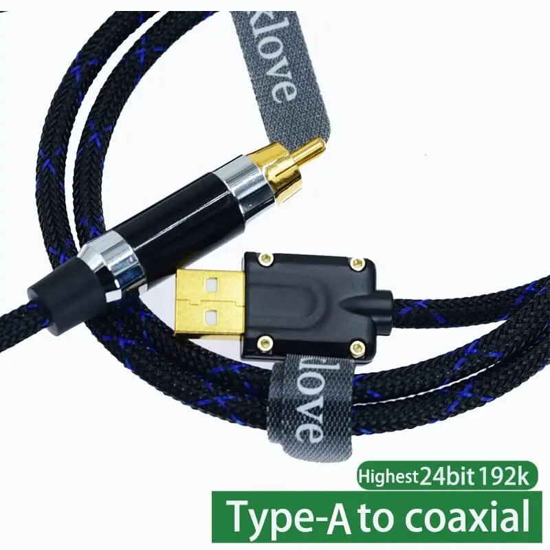Коаксиальный кабель Type-C к RCA Meat eaters USB A to coaxial, 2.3 м