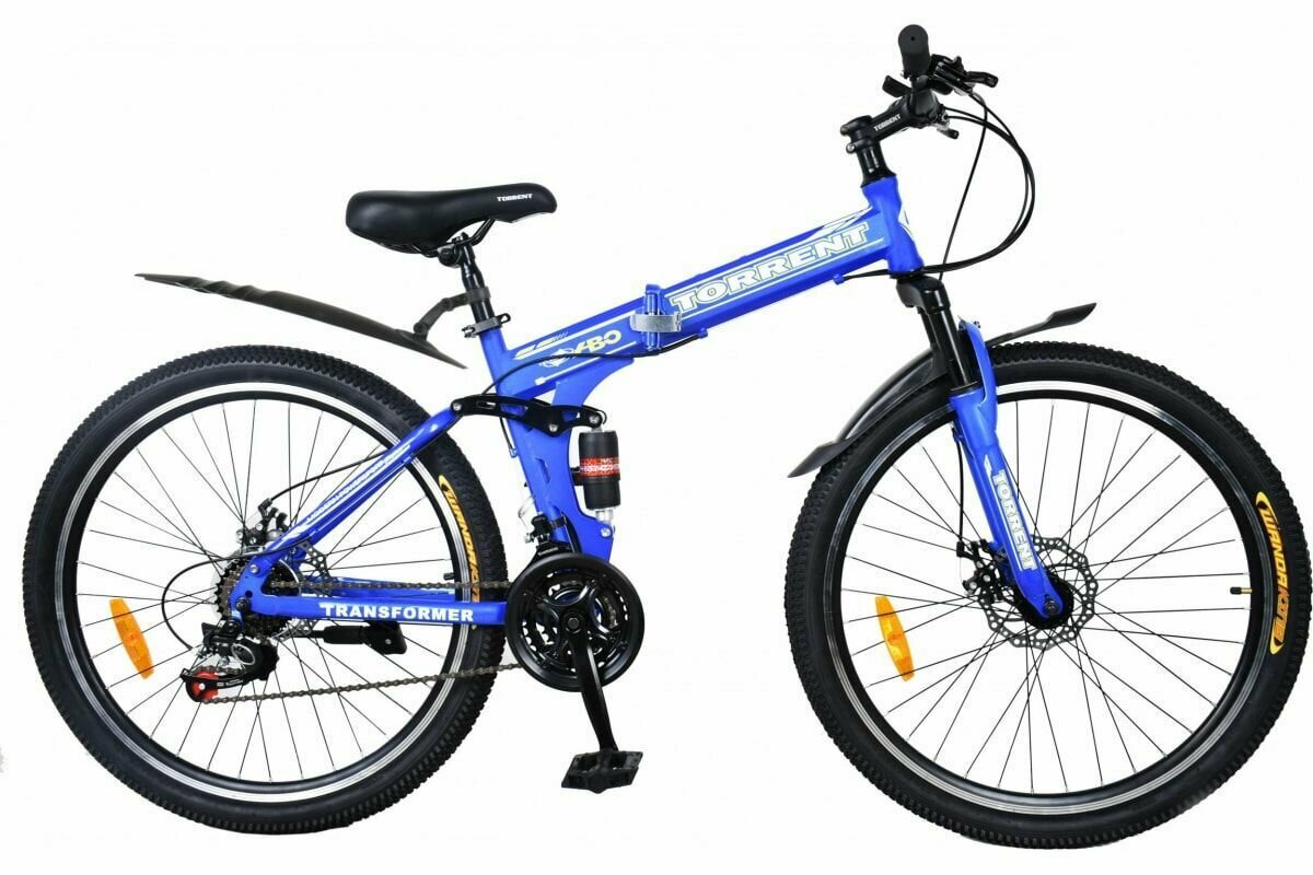 Велосипед Torrent Transformer 26"/17"/Матовый чёрный.