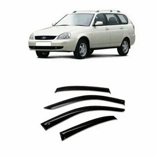 Дефлекторы боковых окон ВАЗ Priora Приора универсал дефлекторы окон