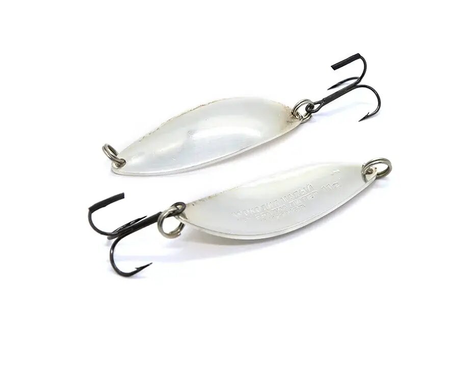 Блесна Колебалка питер Крокодил малый 60 мм 15 гр (латунь, латунь-медь)