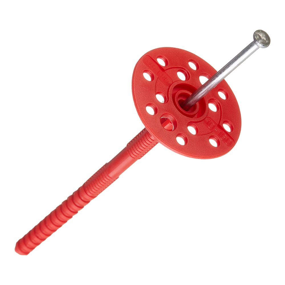 Дюбель для теплоизоляции Tech-Krep 10х160 мм металлический гвоздь (50 шт.) Tech-Krep 138602