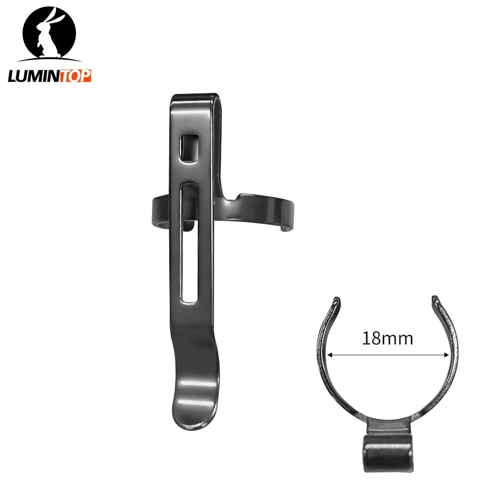Клипса для фонарика Lumintop E05C из нержавеющей стали 1pcs E05C Clip