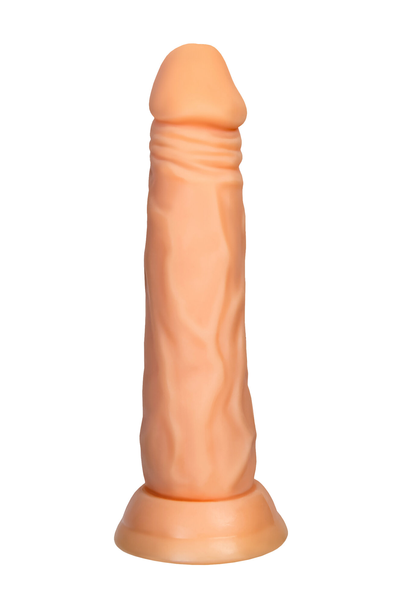 Реалистичный фаллоимитатор A-Toys by TOYFA Toon, TPE, телесный, 20 см Toyfa Реалистичный фаллоимитатор A-Toys by TOYFA Toon, TPE, телесный, 20 см