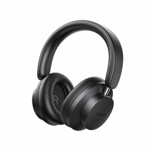 Наушники UGREEN HP106 (90422) HiTune Max3 Hybrid Active Noise-Cancelling Headphones с функцией шумоподавления. Цвет: черный.