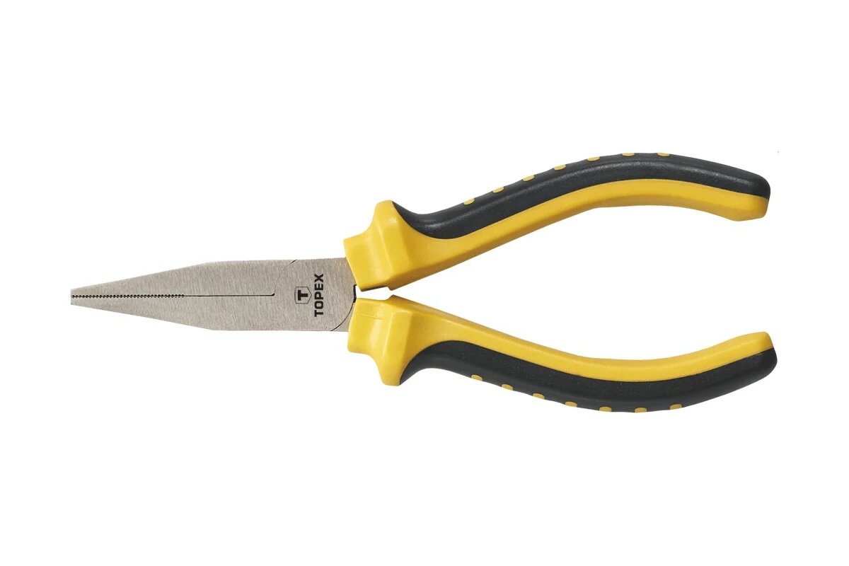 TOPEX плоскогубцы 160 мм 32D108 - прочные стальные губки, эргономичная рукоять