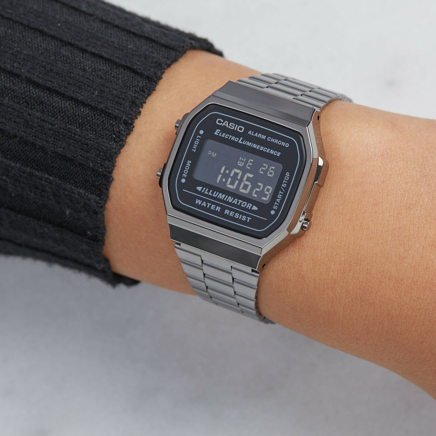 Наручные часы CASIO Vintage, серый — фото 1