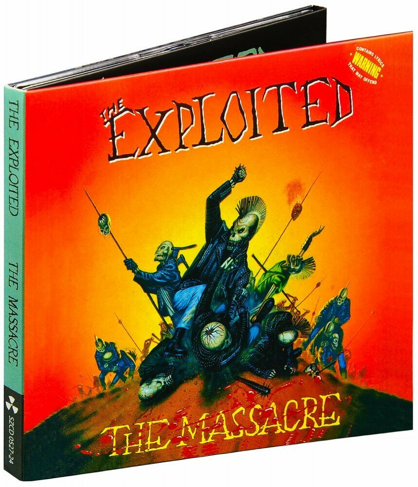 The Exploited. The Massacre (CD) (СД диск, Картонный бокс (digipack))