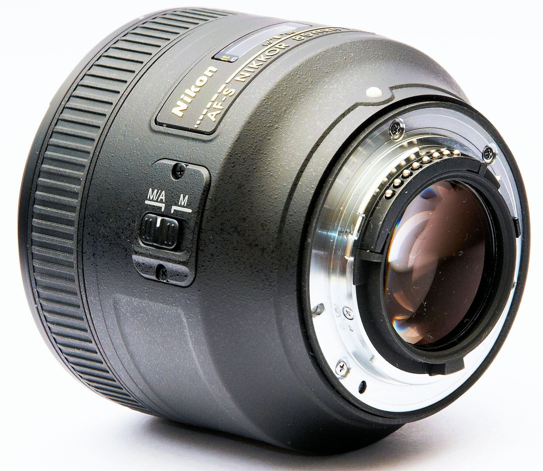 Объектив Nikon 85mm f/1.8G AF-S Nikkor, стандартный, фикс, черный