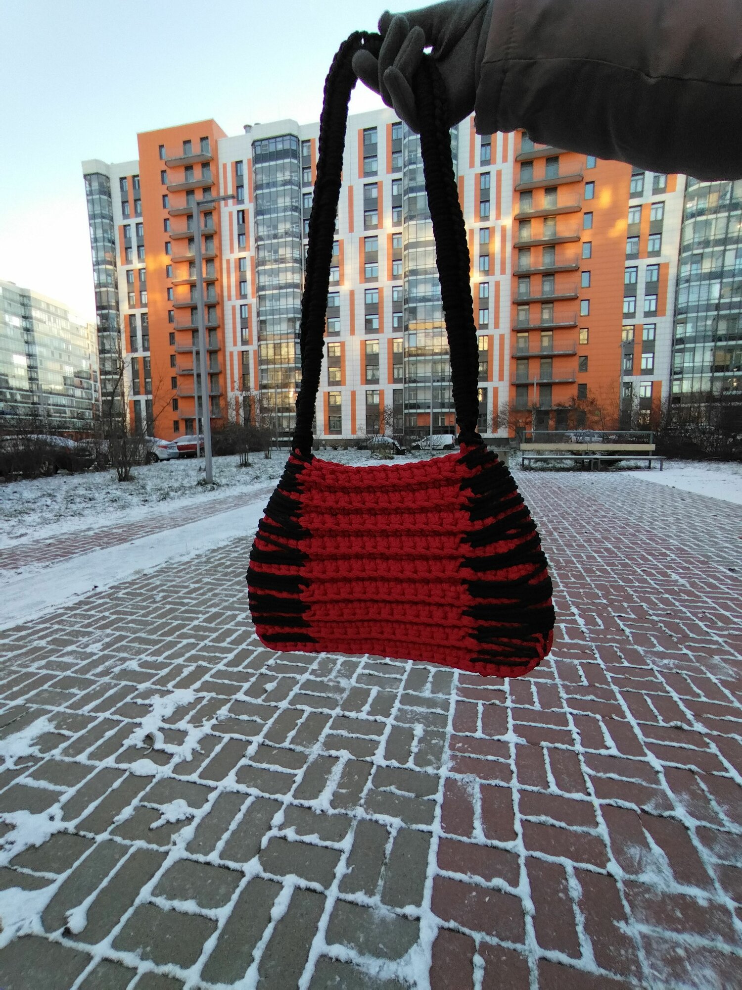 Сумка багет