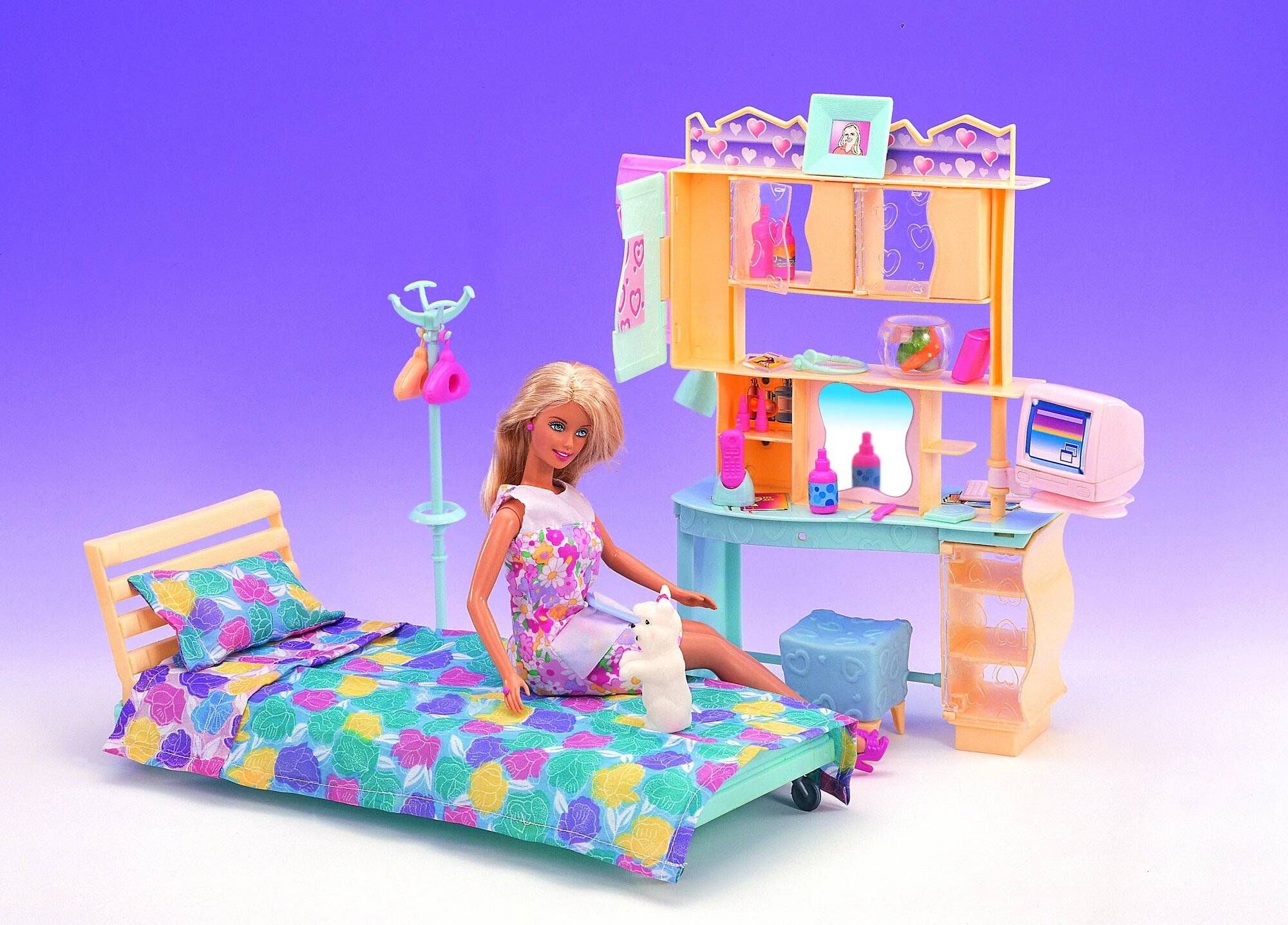 Аксессуары для кукол BJD 30 см: мебель для класса, школы, кухни, бассейна, гардероба, кровати, ванной, бани.