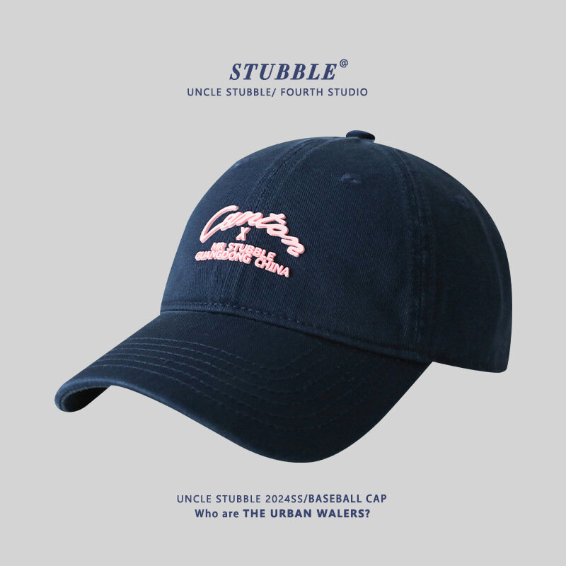 Высококачественная бейсболка для мужчин и женщин, универсальная кепка в корейском стиле с мягким верхом и широкими полями, закрывающими маленькое лицо, модная летняя шляпа от солнца