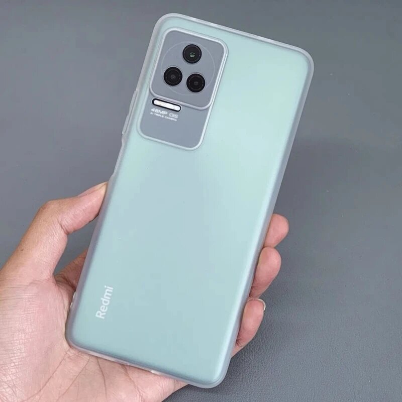 Матовый Прозрачный чехол для Poco F4 GT 5G, Ультратонкий Мягкий чехол для Xiaomi Poco F4, силиконовый простой тонкий защитный чехол, бампер