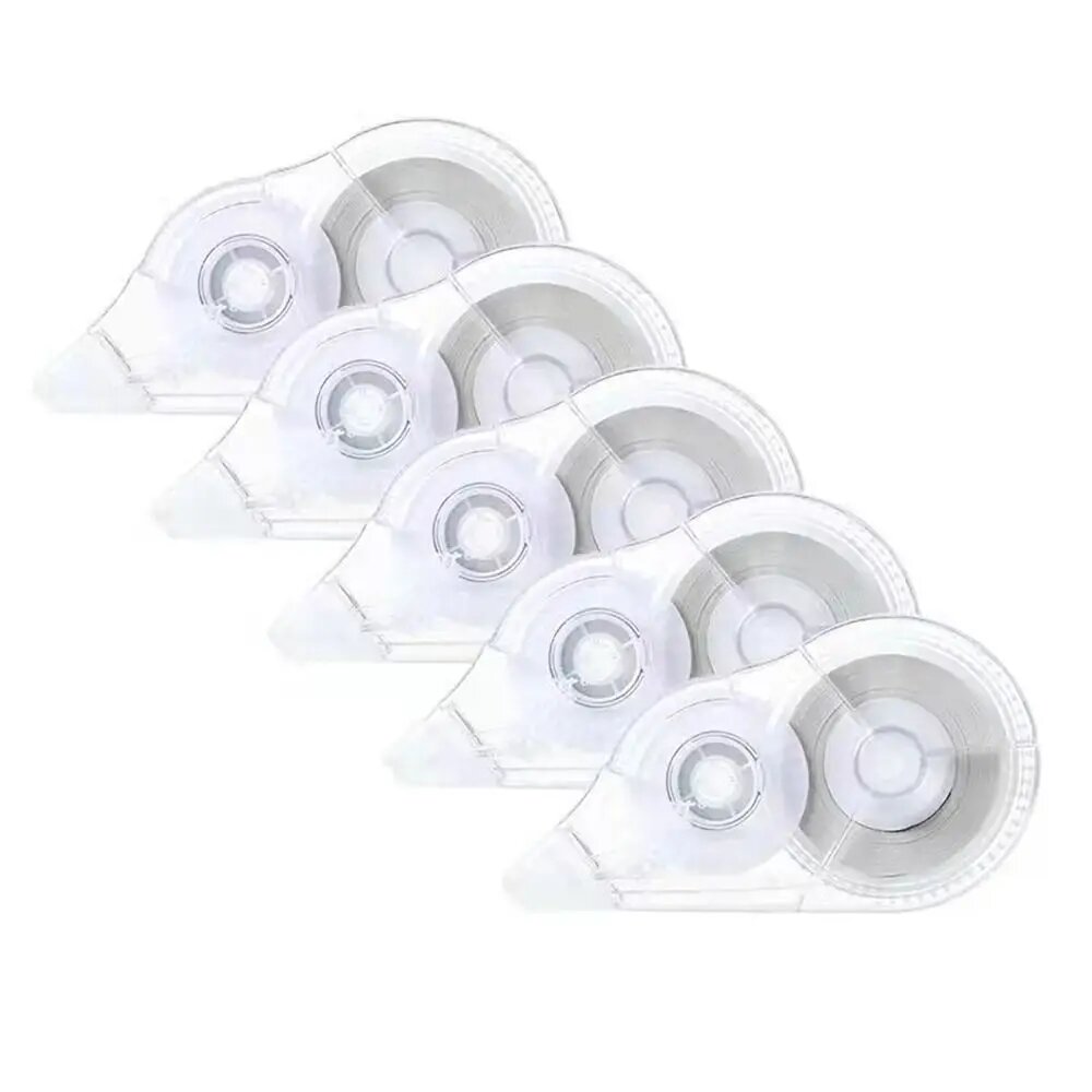 Корректирующая лента-ролик 30х5 мм Белый, Transparent-5pcs