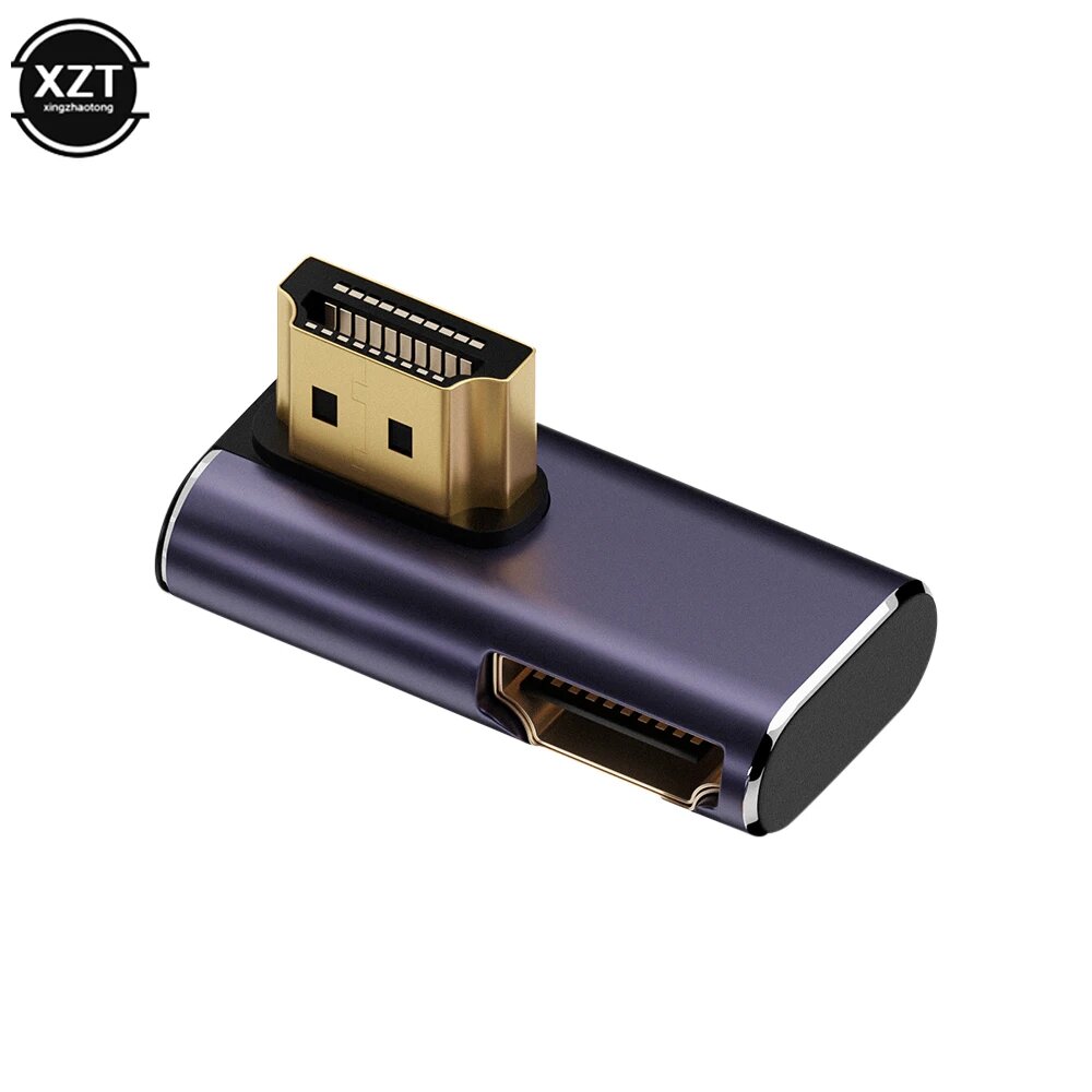 HDMI адаптер DP 90 градусов, Цвет: A8K-08