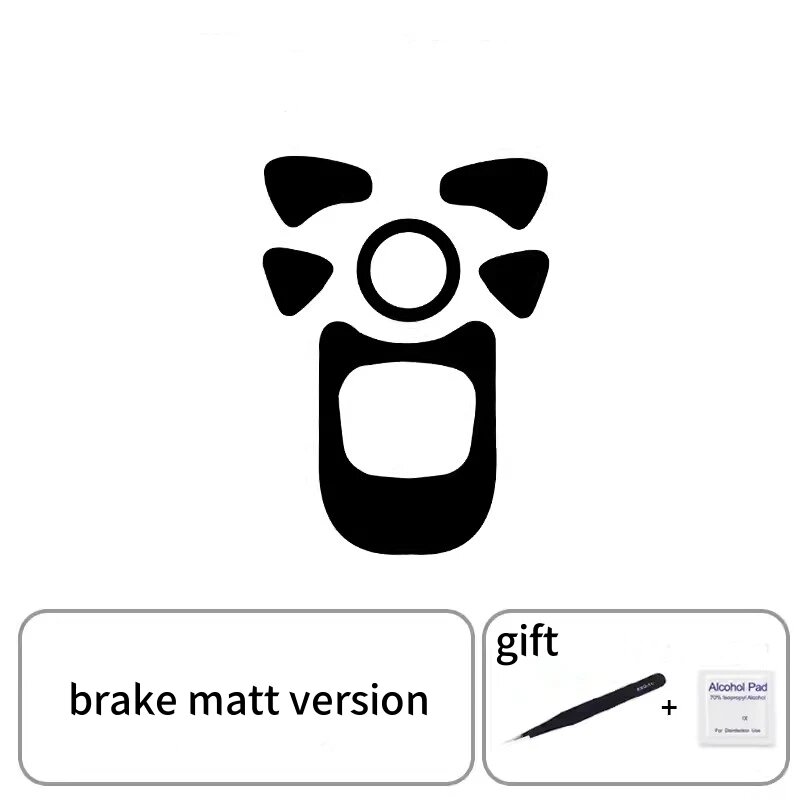 Накладка для мыши GravaStar Mercury M1 Pro ICE, brake matt version