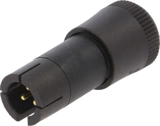Разъем BINDER 09 9747 70 03 Разъем: круглый вилка 719 "папа" PIN: 3 не экранированный 3А 1шт