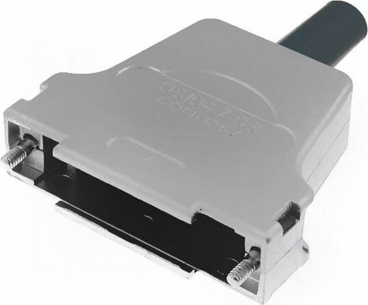 Корпус CONNFLY DS1047-03-25M2BS для разъемов D-Sub 25pin, D-Sub HD 44pin прямой 1 шт