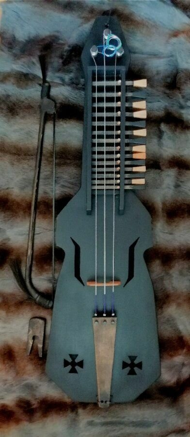 Морахарпа (Nyckelharpa / Никельхарпа) шведская клавишная лира