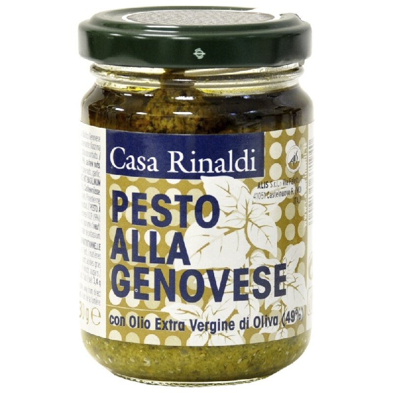 Крем-паста Casa Rinaldi песто Генуя в оливковом масле /стекло/ 130г