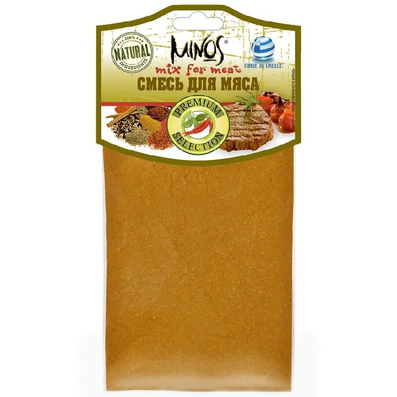 Специя MINOS Карри /пакет/ 70г