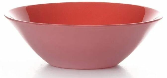 Набор глубоких тарелок Pasabahce "пинк сити", стекло, 22см, 4шт