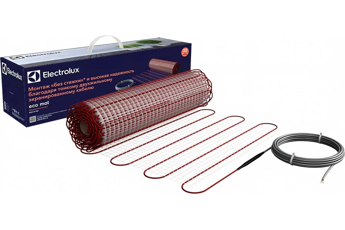 Electrolux Мат нагревательный EEM 2-150-2 комплект теплого пола НС-1105882