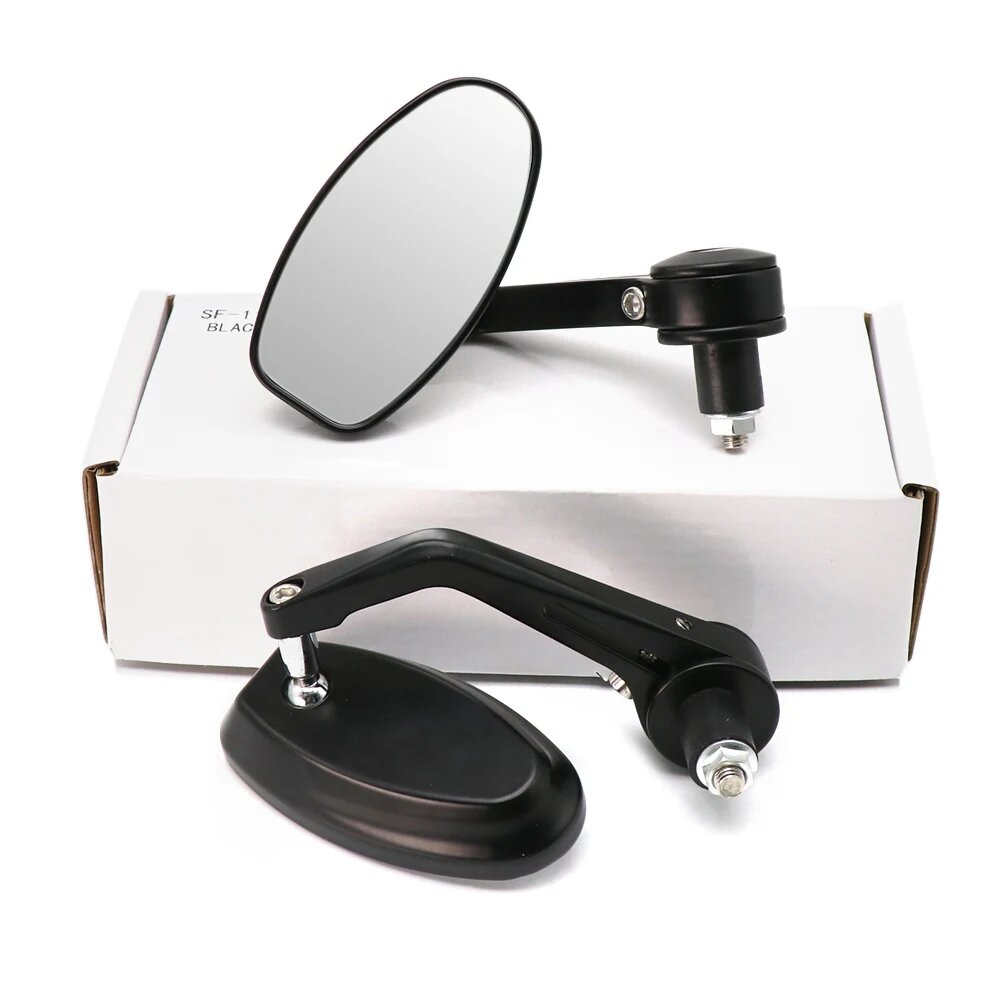Зеркало заднего вида для мотоцикла, 7/8 дюйма, с ручкой