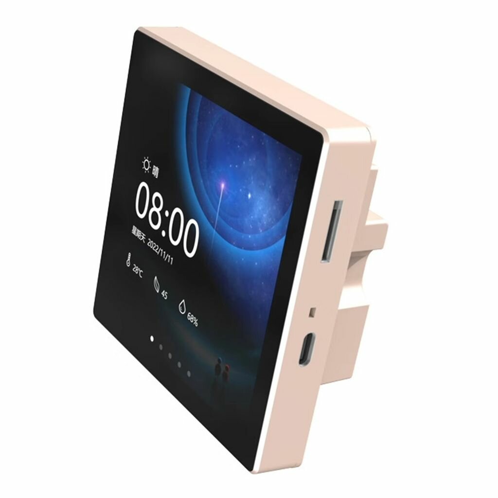 Интеллектуальный последовательный экран 480x480 ESP32S3, 4 дюйма, сенсорная панель управления, модуль платы разработки ESP32-48485040