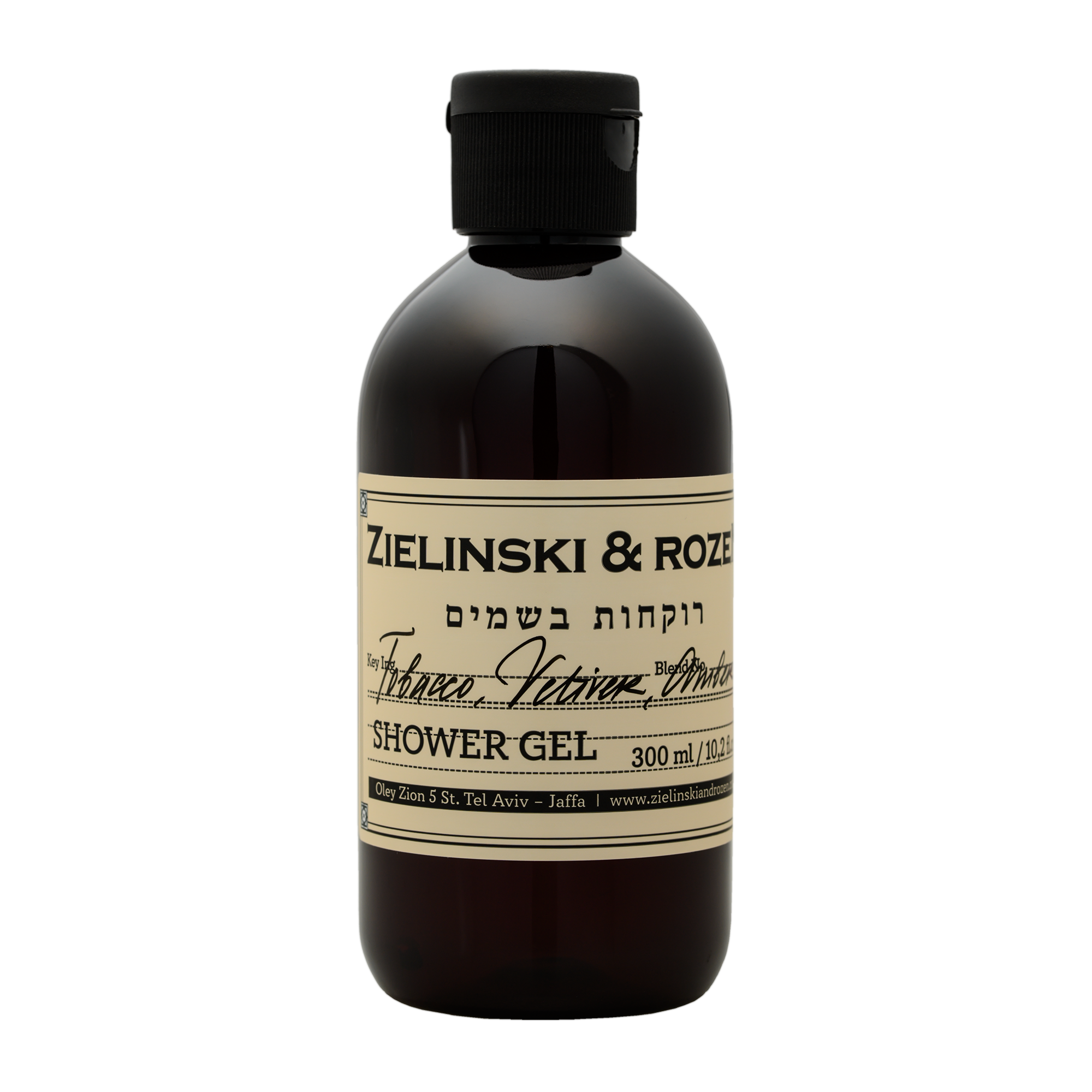 Zielinski & Rozen Гель для душа Табак, Ветивер, Амбра (300мл)