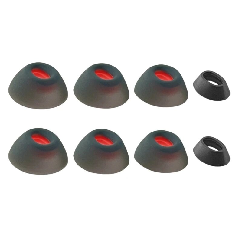 Силиконовые амбушюры для наушников JBL Tune Flex, Black