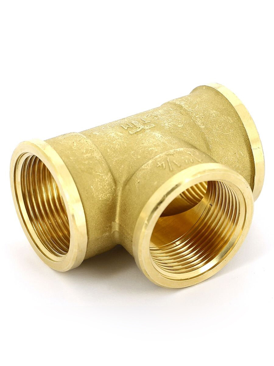 Тройник Tiemme 1.1/4"Вх1.1/4"Вх1.1/4"В латунь, 1500029(1570G070707)