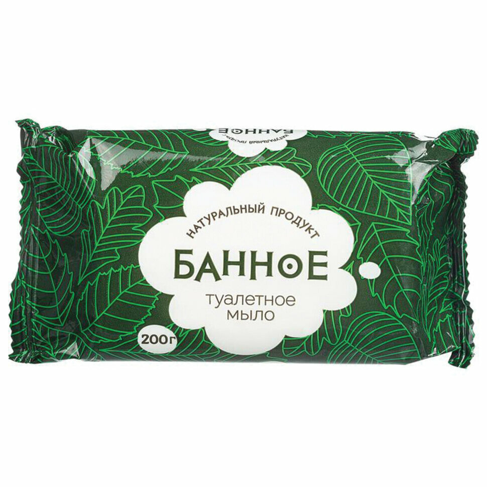 Мыло туалетное 200 г, "Банное" агропром-юг, натуральное, 486786, 609766