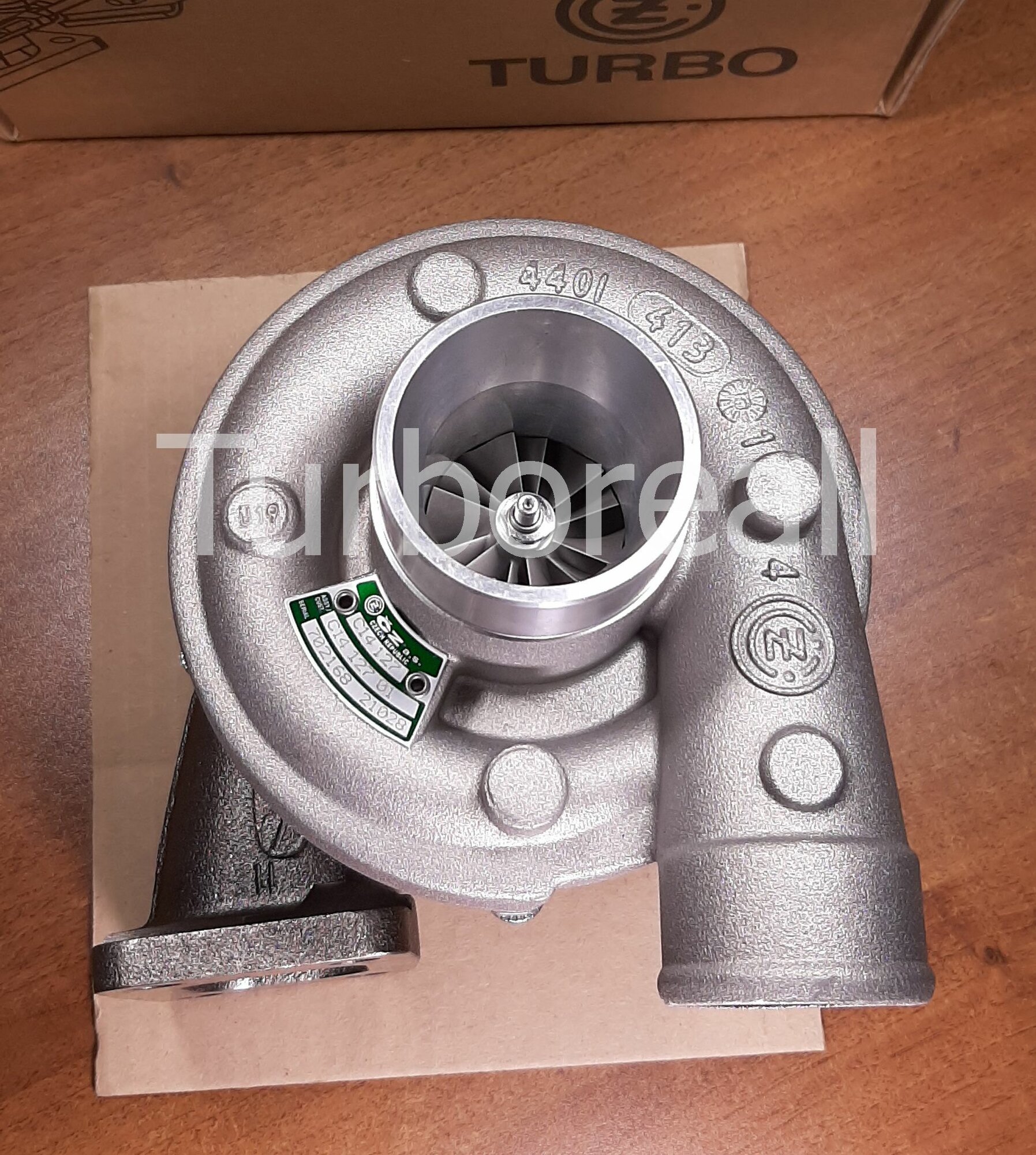 Зил турбокомпрессор С14-127-01 , д245, турбина на ЗиЛ-5301 Бычок 130, 4331,