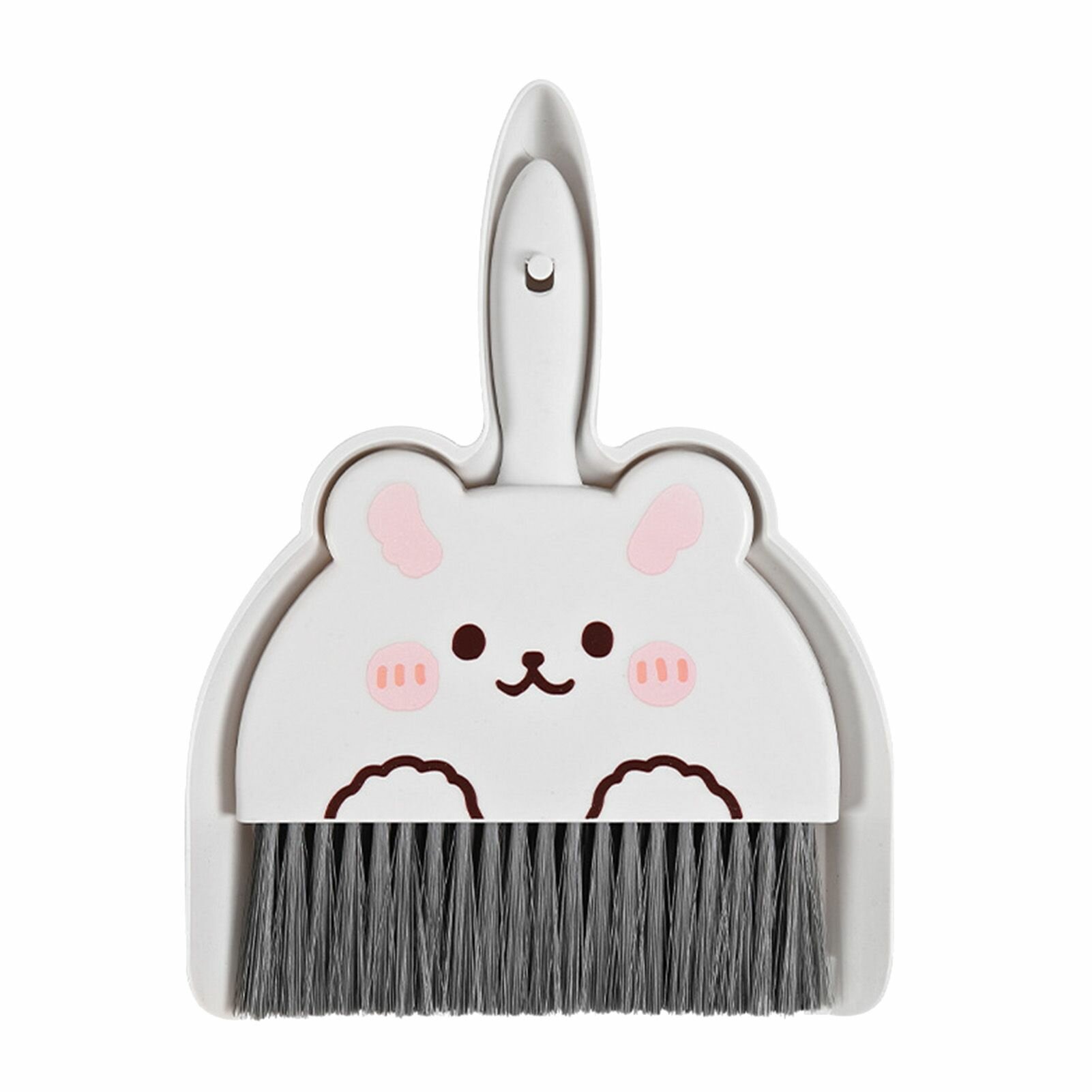Набор совок и щетка (мультяшный, кролик, миниатюрный)