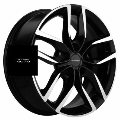 Диск Khomen Wheels KHW1708 (Haval F7/F7x) 6x17 5x114.3 ET40 D64.1 черный