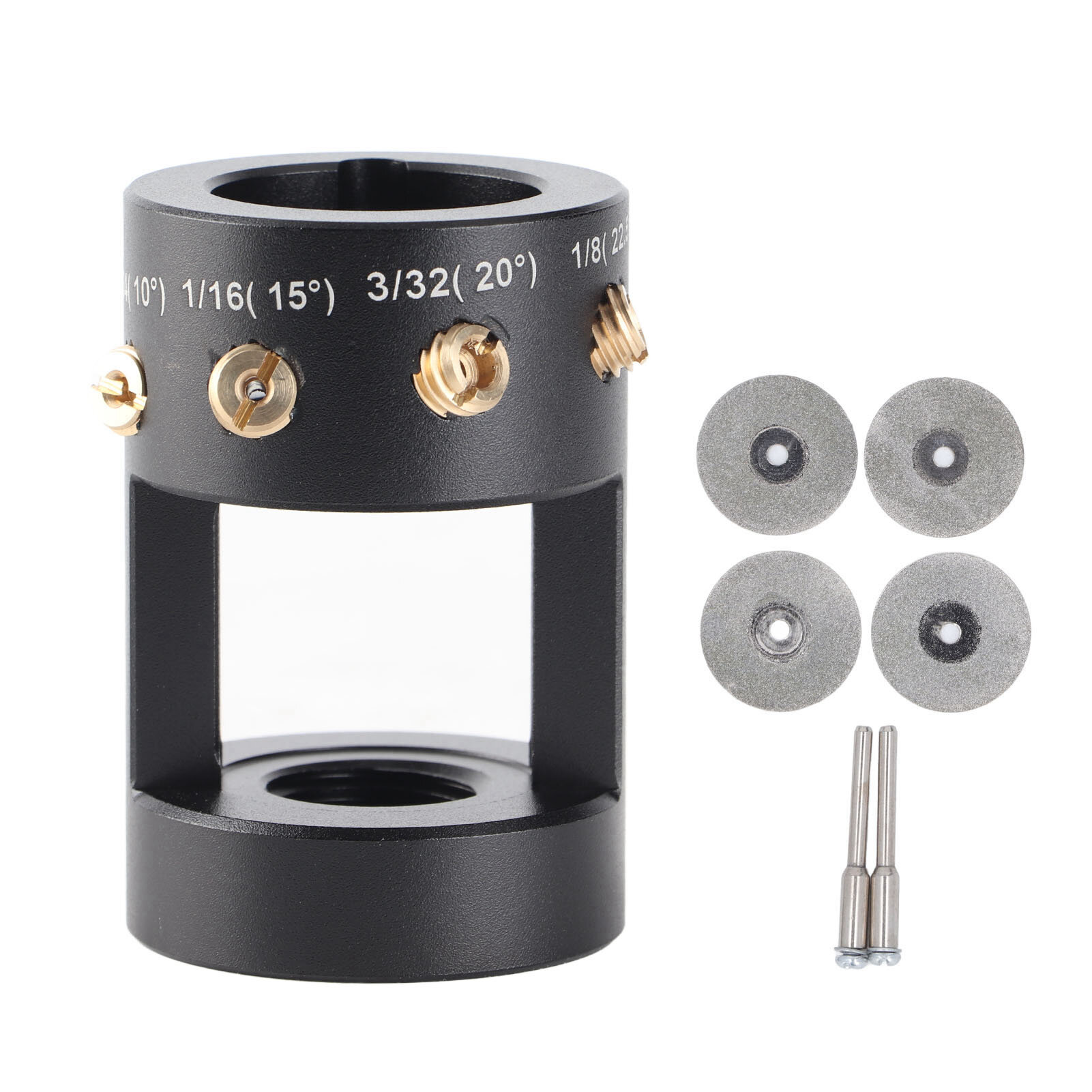 Tungsten Electrode Sharpener Multiple Angles TIG Welding Grinder Rotary Tool with Connecting Rods