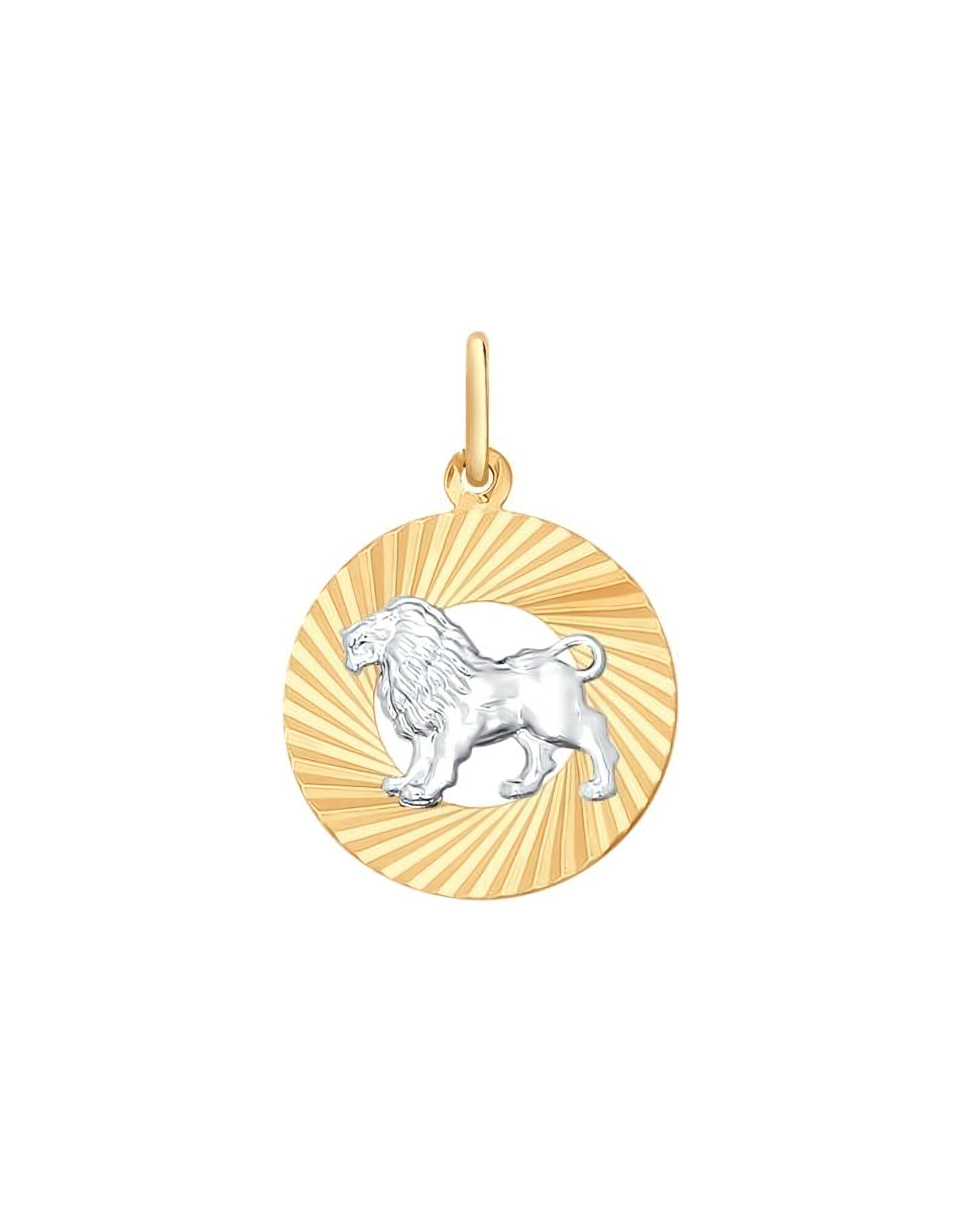 Подвеска, красное золото, 585 проба