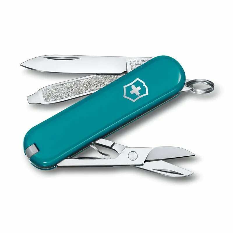 Нож-брелок Classic SD Colors Mountain Lake (7 функций) VICTORINOX 0.6223.23G