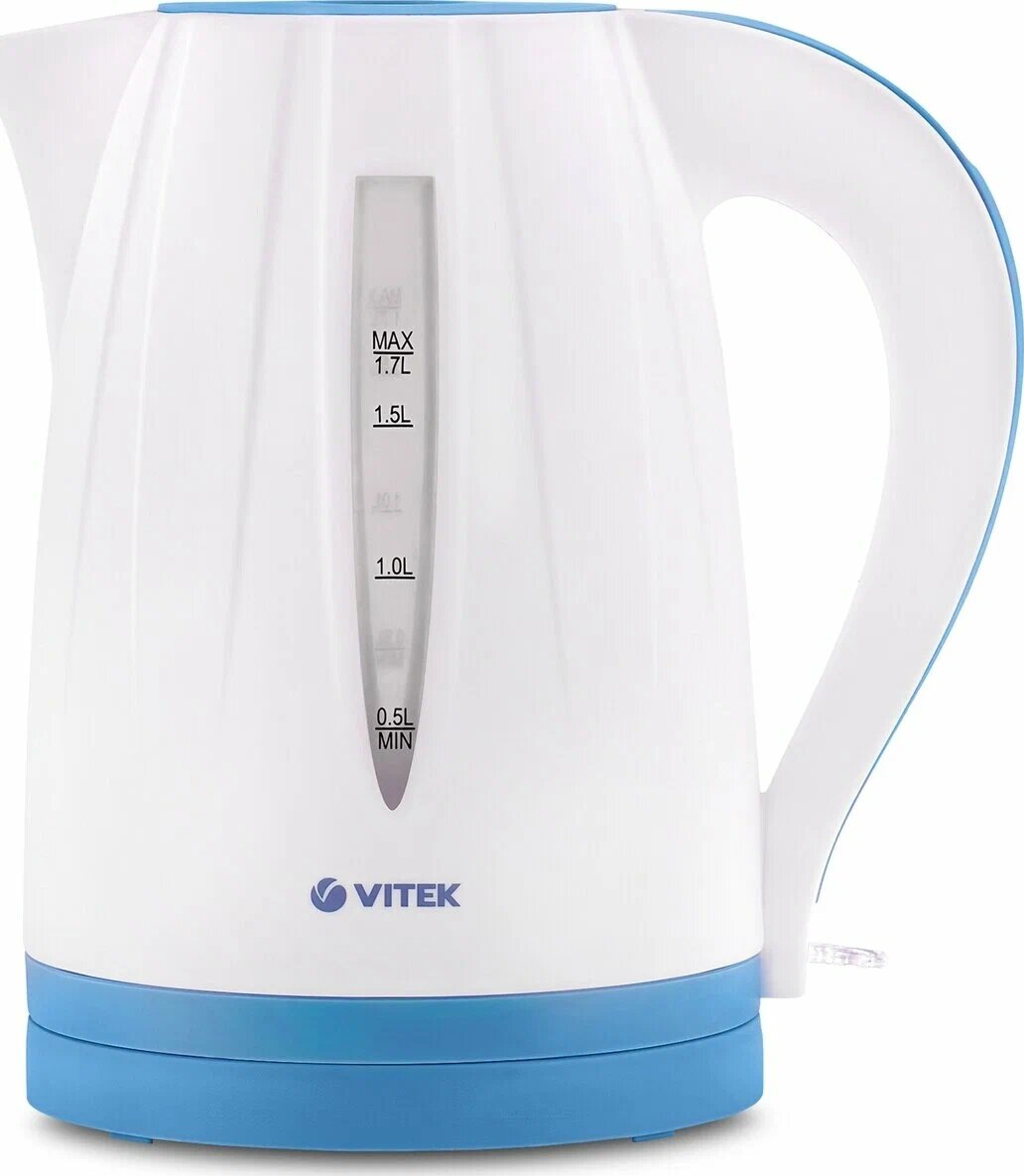 Чайник электрический VITEK VT-7031 Белый (1,7л, 2200Вт, Пластик)