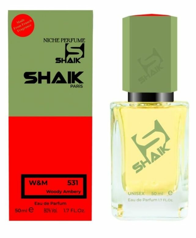 Парфюмерная вода SHAIK 531 унисекс , 50 ml