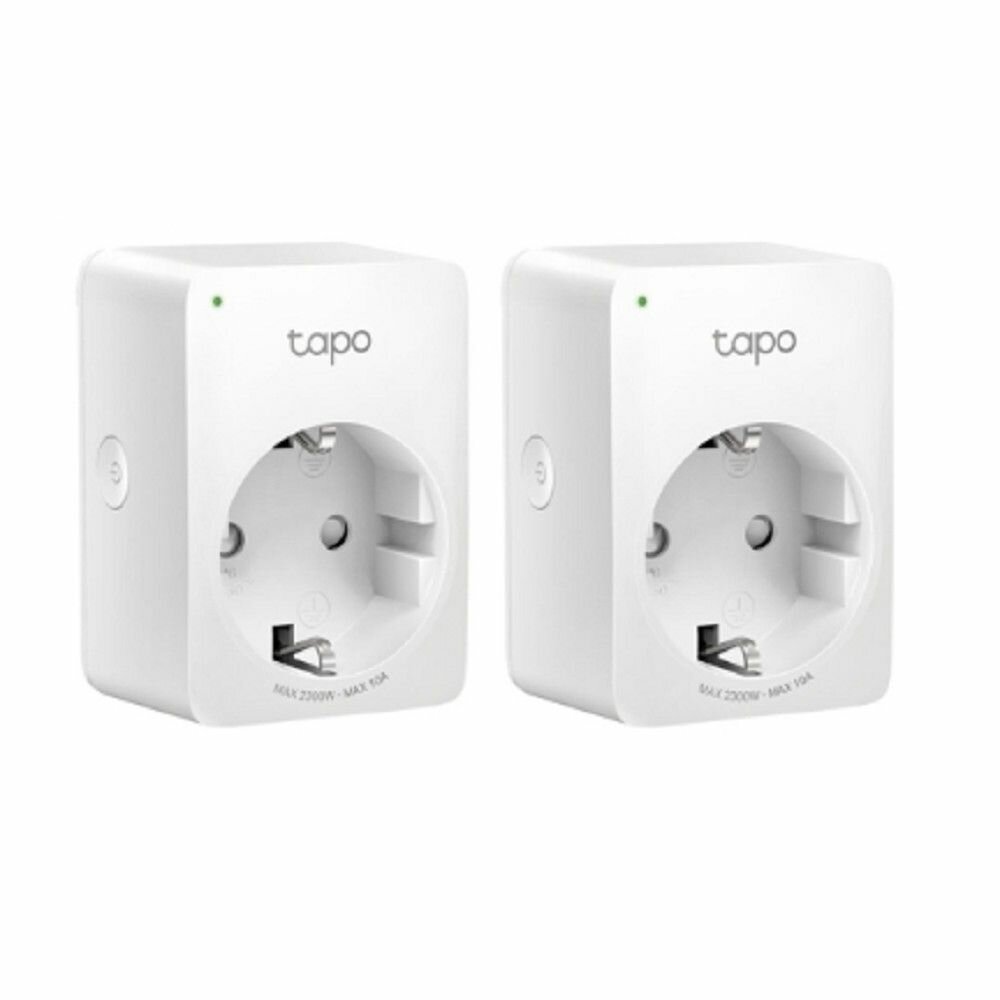 Умная розетка TP-Link Tapo P100 (2шт) с голосовым управлением