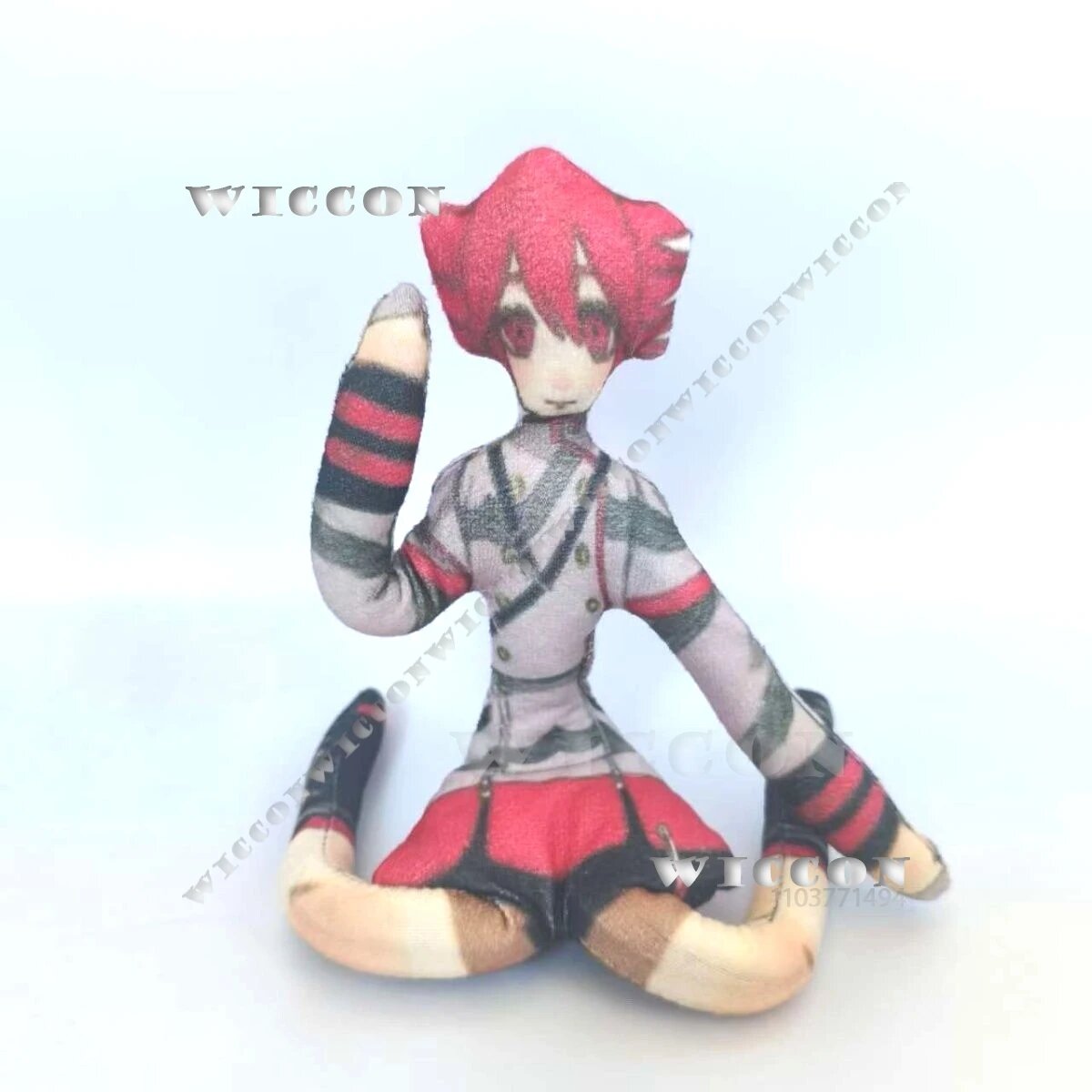 Tetto аниме косплей костюм реквизит красный длинный 28 см милый кавайный забавный реквизит для девочек и женщин подарки Хэллоуин вечерние наряд для ролевых игр по индивидуальному заказу