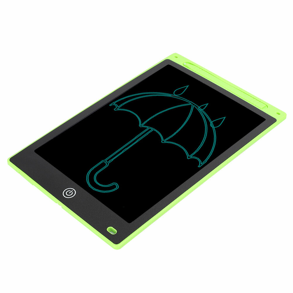 Электронная доска для рисования с ЖК-экраном 10 дюймов, с кнопкой блокировки, для детей, зеленая, умная доска для письма