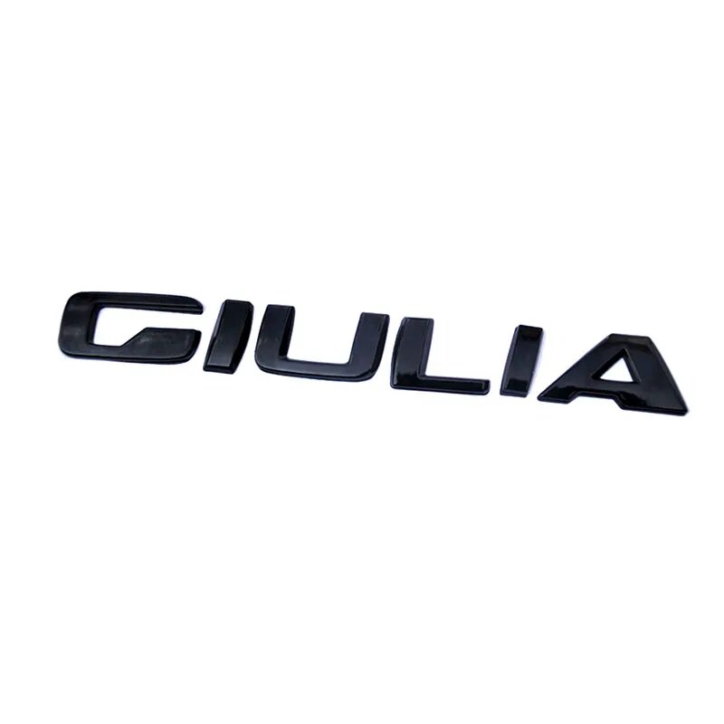 Черная эмблема Giulia для Alfa Romeo