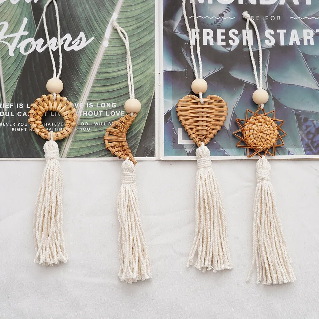 Настенный кулон макраме из хлопка A set of 4.