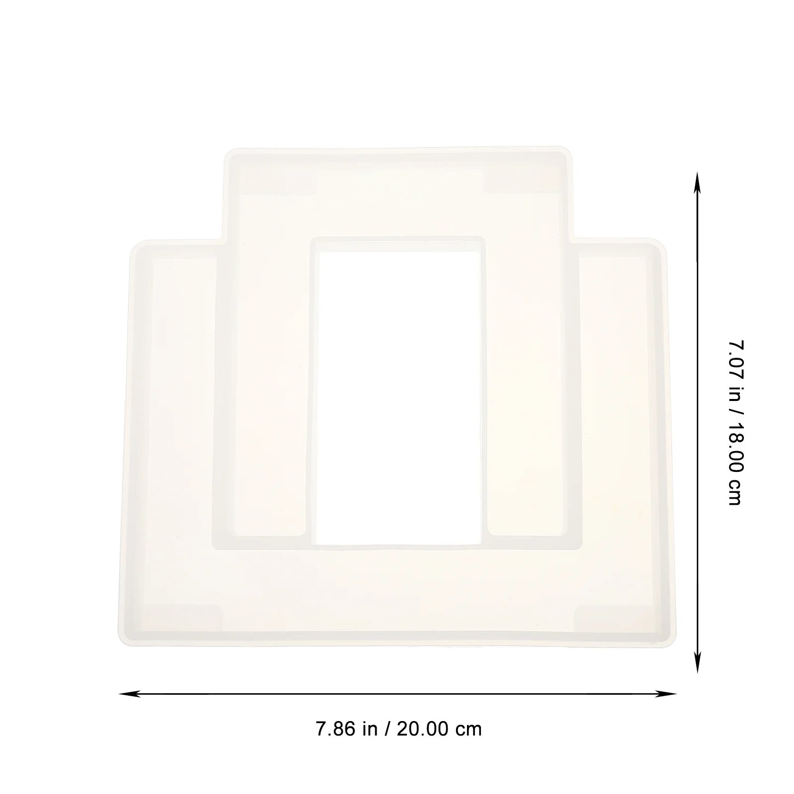 Портативная форма для ножек винного стола, силиконовая форма «сделай сам», для кемпинга, мягкий материал, прозрачный контур, прочный, легко чистится